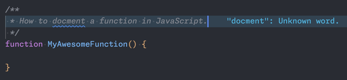 A useful VSCode extension to correct misspellings | Dev Journey - A ... A useful VSCode extension to correct misspellings | Dev Journey - A ...